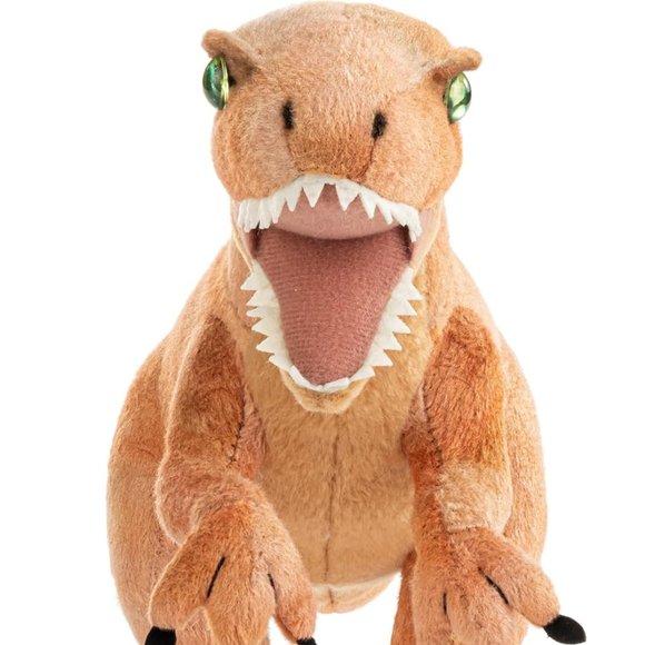 Demdaco | Toys | Demdaco Velociraptor Dinosaur Tan Stuffed Animal ...